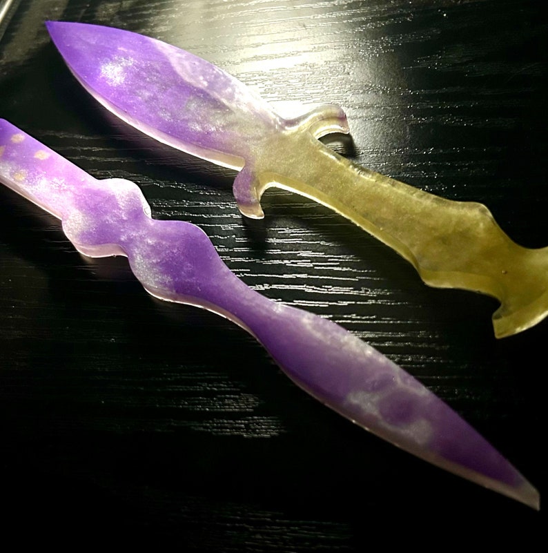 Resin Dagger blank - Etsy