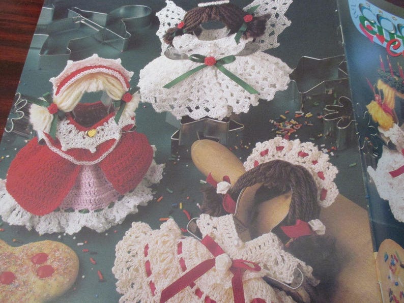 Angel Thread Crochet Patterns Cookie Cutter Cuties Annie's Attic 87C79 ...