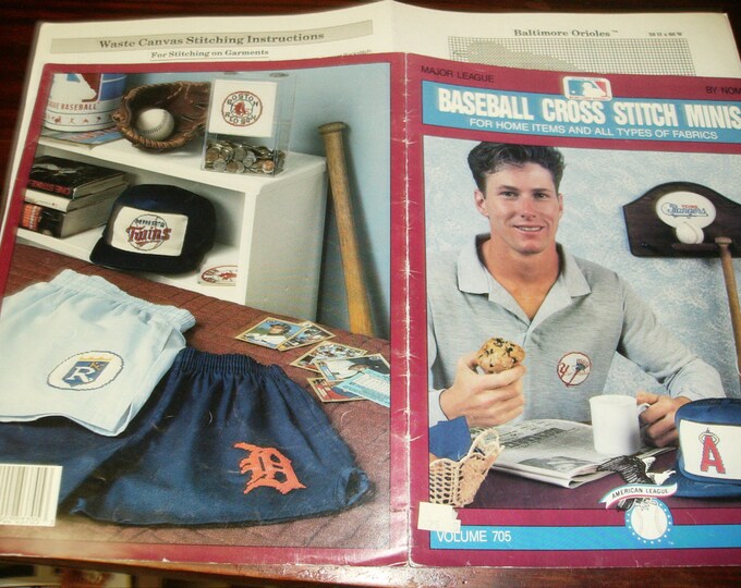 Sports Counted Cross Stitch Major League Baseball Minis Nomis Volume ...
