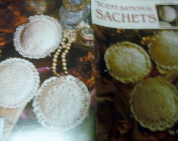 Thread Crochet Scent Sational Sachets Leisure Arts 3105 Anne Halliday ...