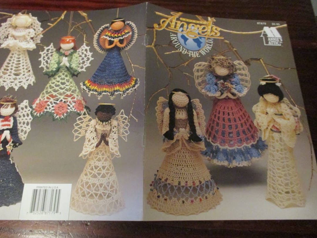 Angel Thread Crochet Patterns Angels Around the World Annie's Attic ...