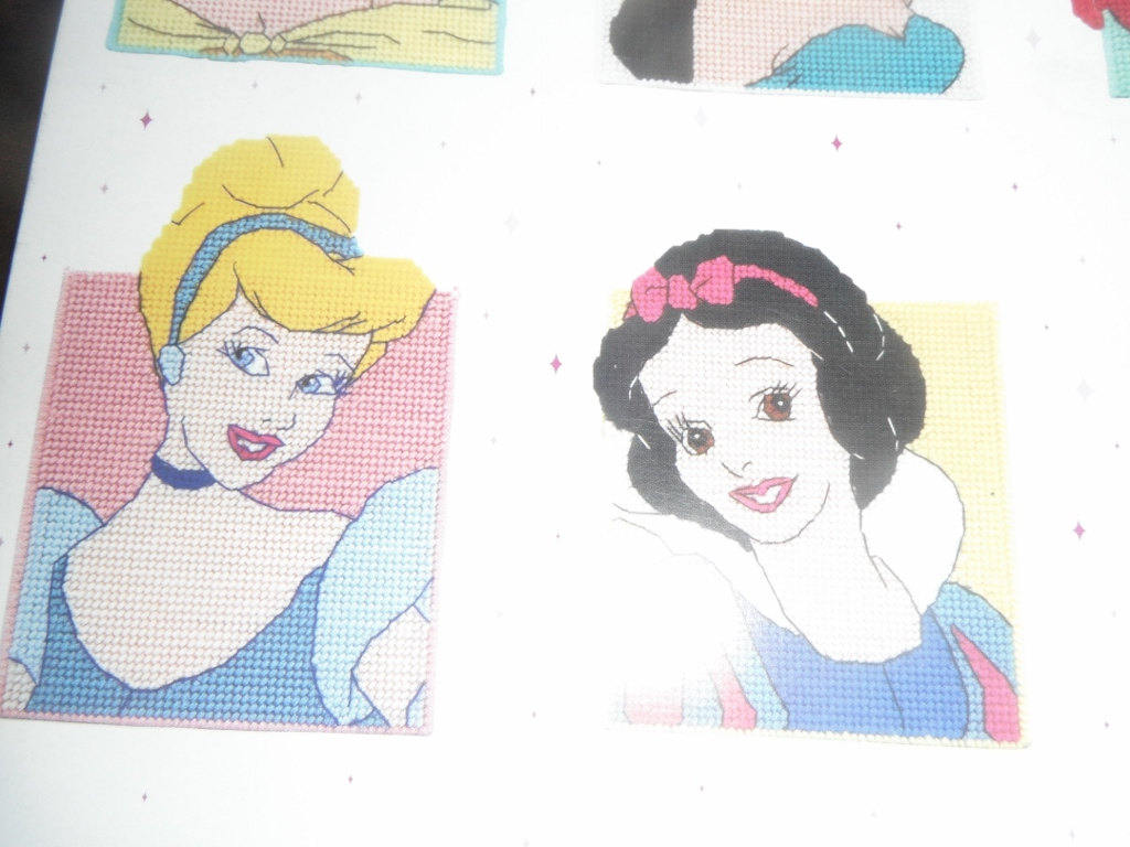 Disney Plastic Canvas Princess Tissue Box Covers Leisure Arts 3414 ...
