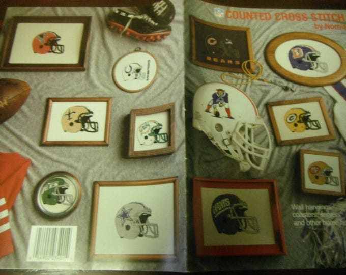 Sports Counted Cross Stitch Team NFL Nomis Volume 401 Cross Stitching ...