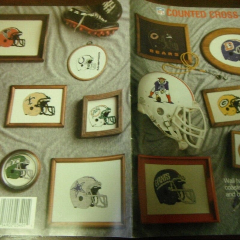 Nfl Cross Stitch Pattern - Etsy