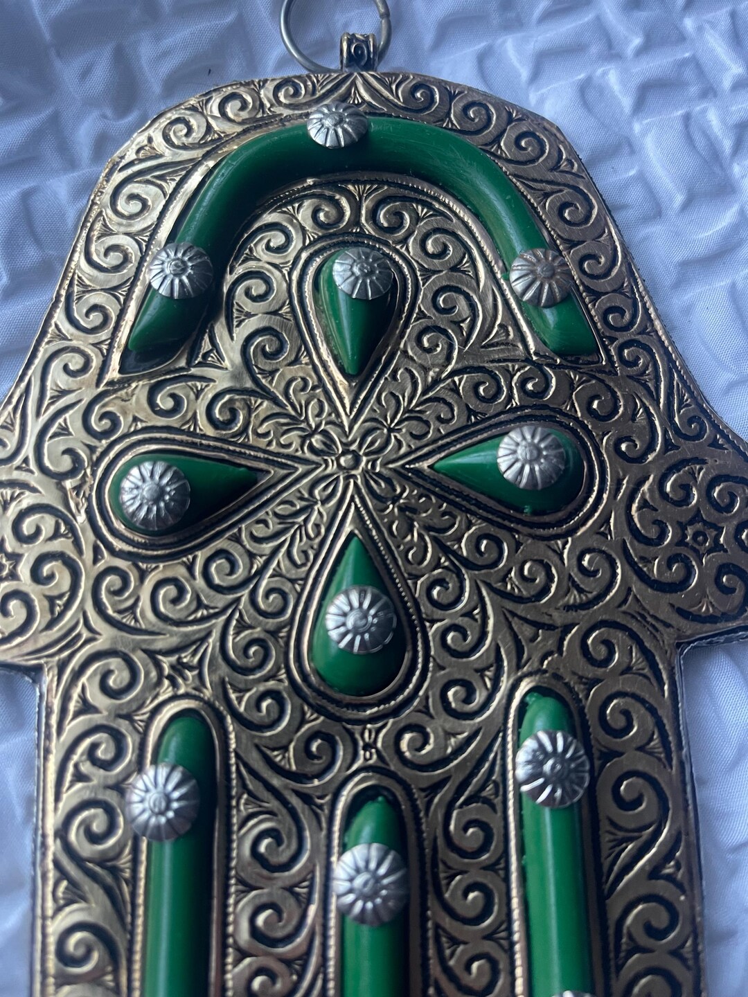 Handmade Moroccan Hand of Fatima. Khmissa & Khmiss. Symbol of ...