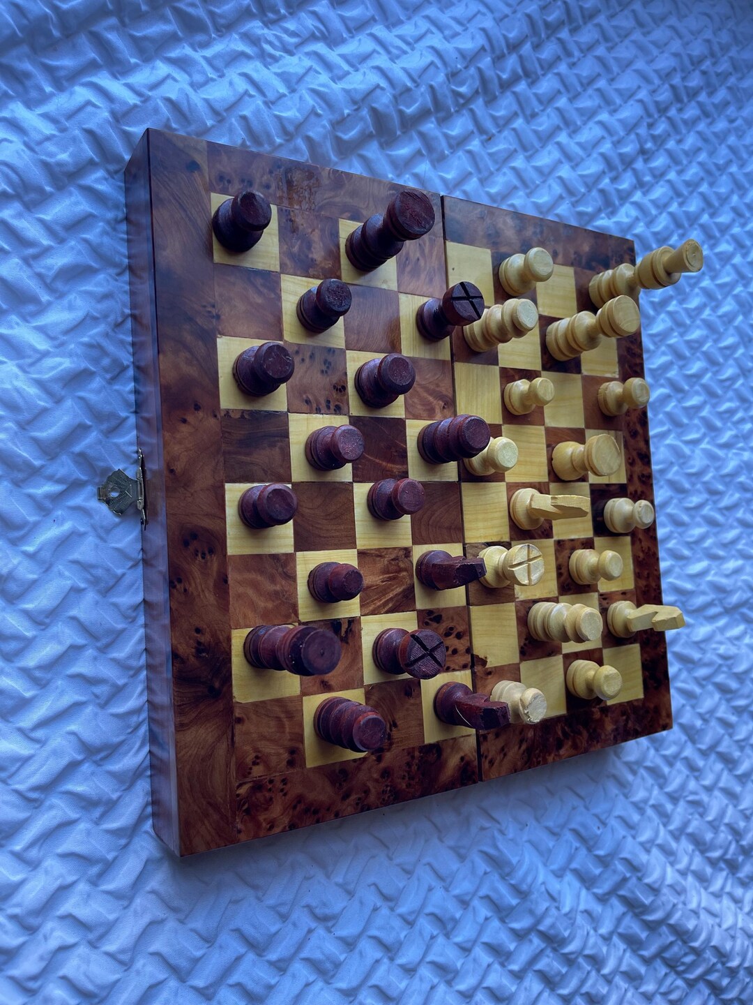 Moroccan Handmade Wooden Chess Board-ships From USA - Etsy