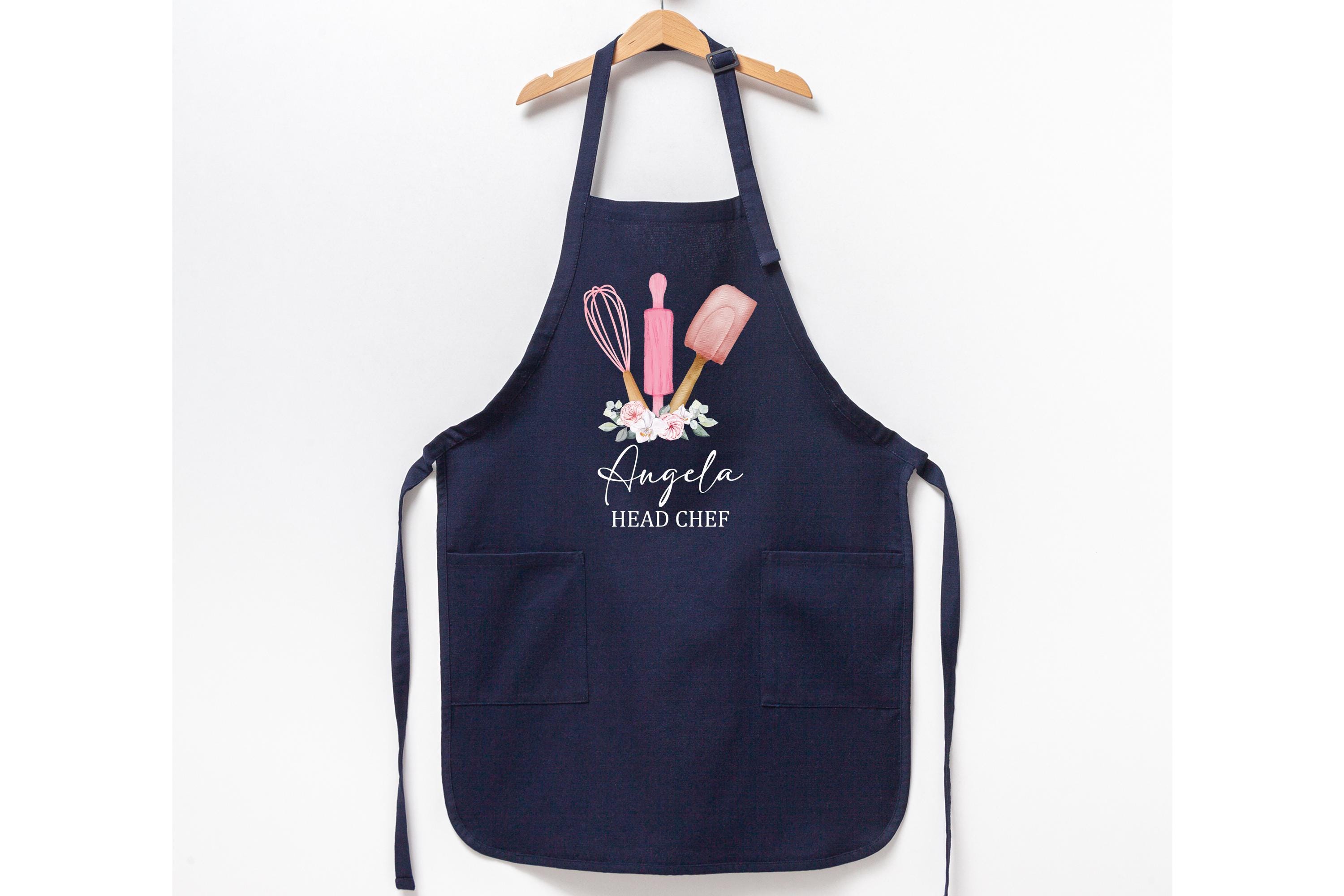 Mommy and Me Aprons, Mama Head Chef, Custom Apron Set for Mom, Mother ...