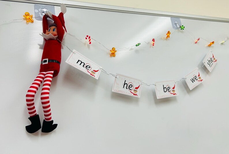 Elf Tricky Word Flashcards: Phase 2 Phonics (digital Download) - Etsy
