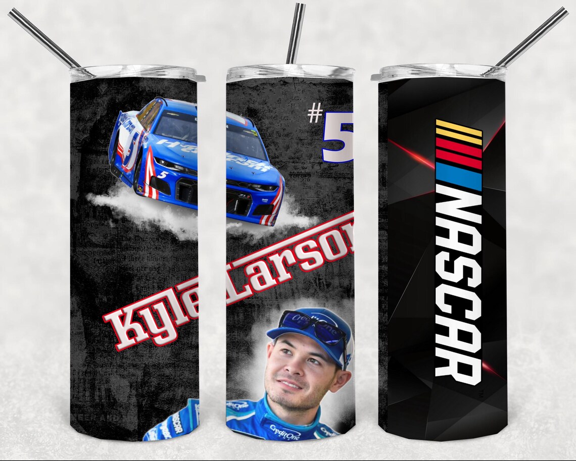 Kyle Larson Nascar Cup Series Digital File for Sublimation on Tumblers ...