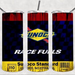 Sunoco Race Fuel Digital File for Sublimation on Tumblers & More. Png ...