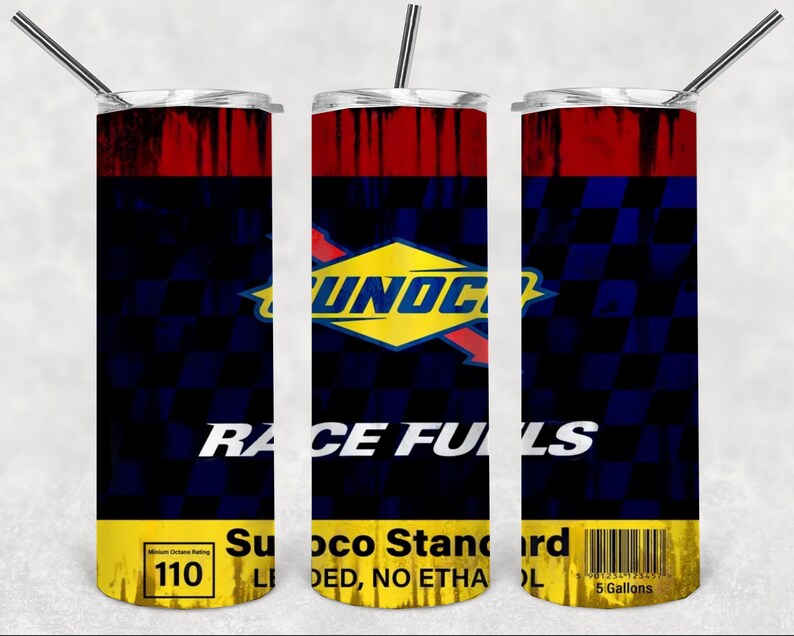 Sunoco Race Fuel Digital File for Sublimation on Tumblers & More. Png ...