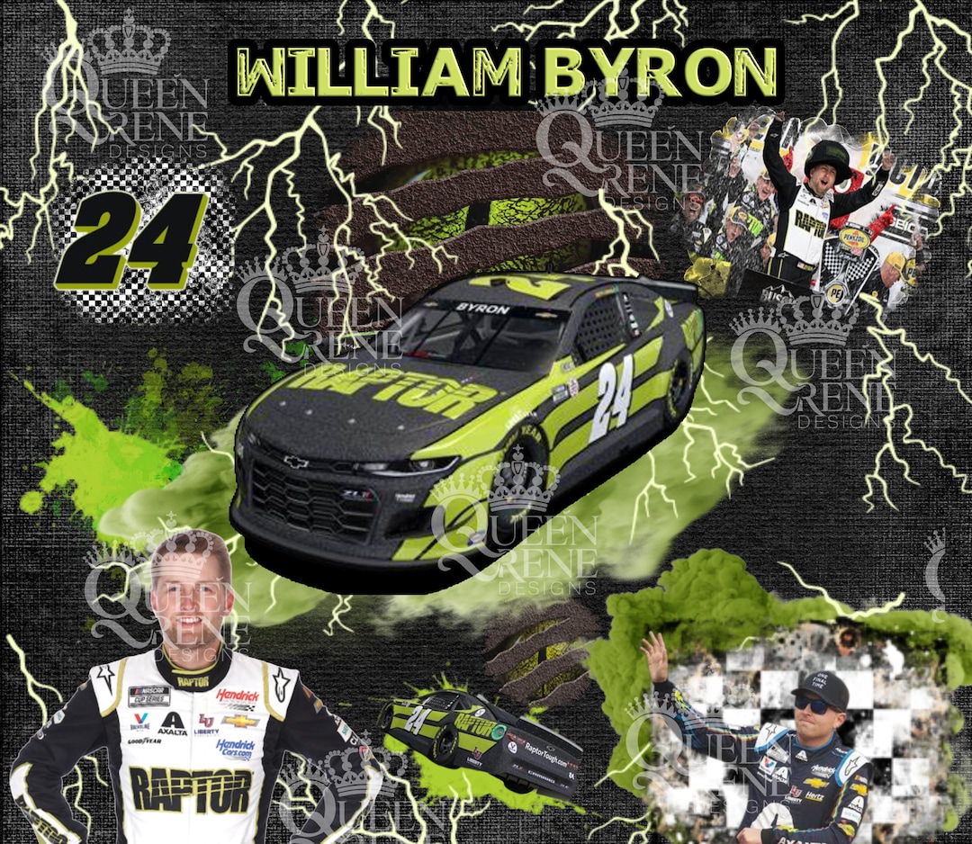 William Byron Raptor Digital Image for Sublimation on Tumblers & More ...