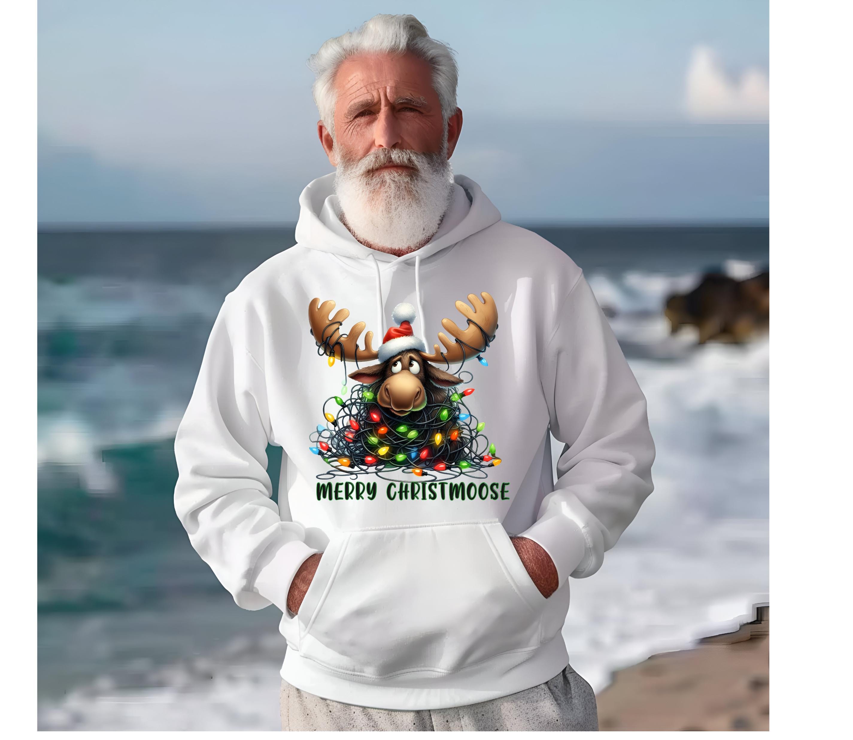 Merry Christmoose Digital Image for Sublimation on Tumblers & More. PNG ...