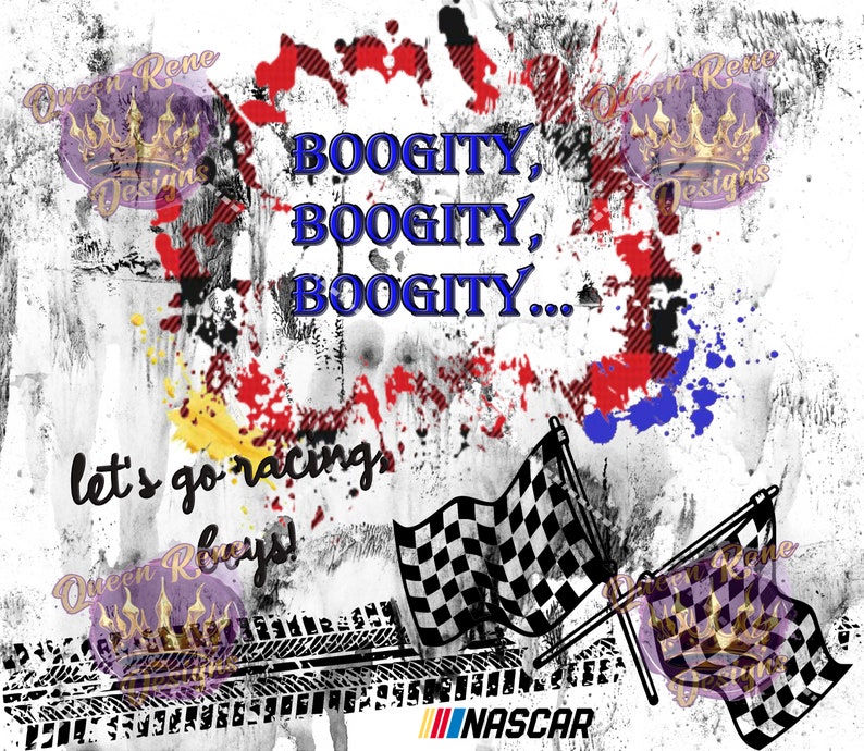 BOOGITY, BOOGITY, BOOGITY Let's Go Racing Boys Digital File for ...