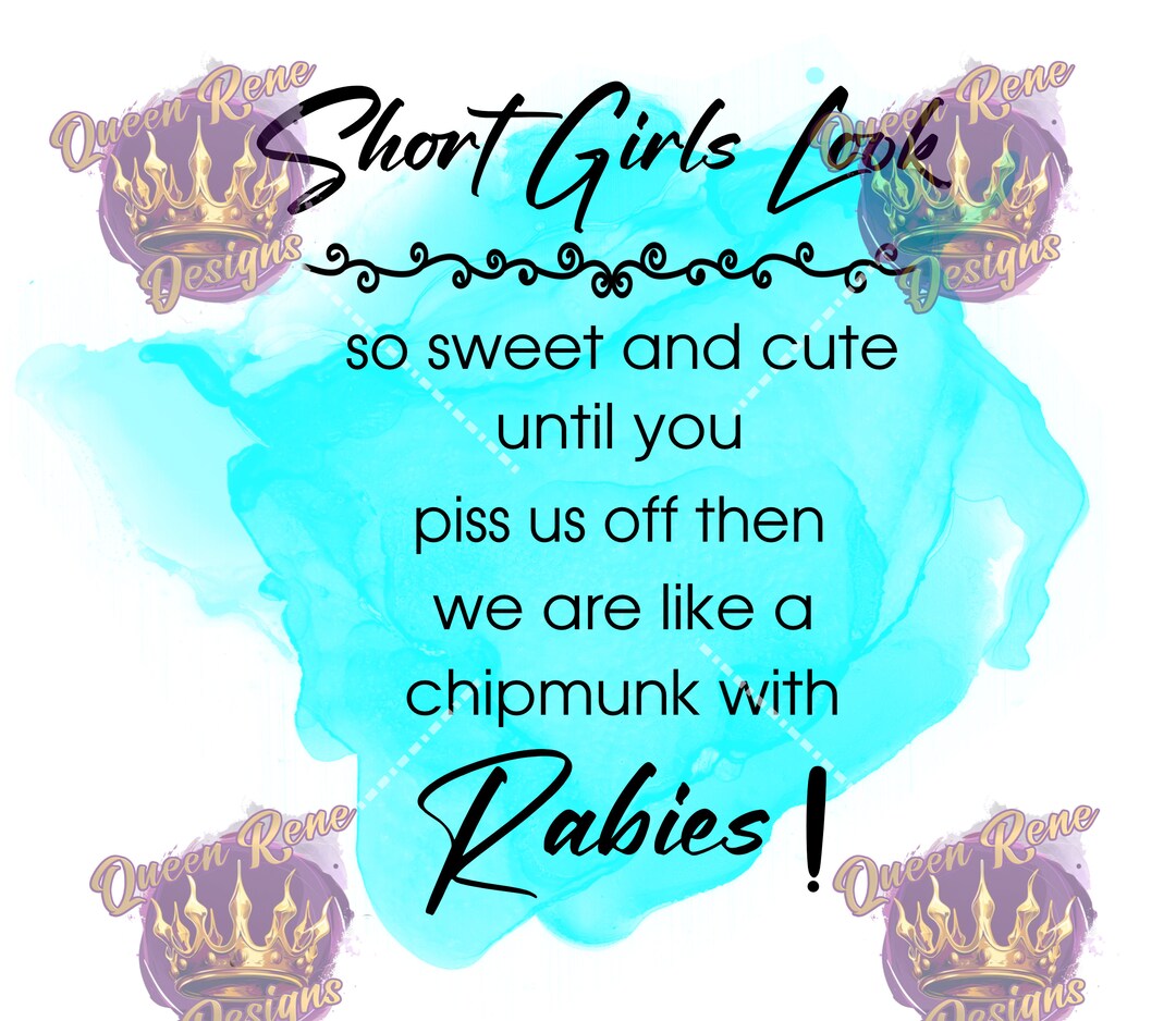 Short Girls Digital File for Sublimation on Shirts, Tumblers & More ...