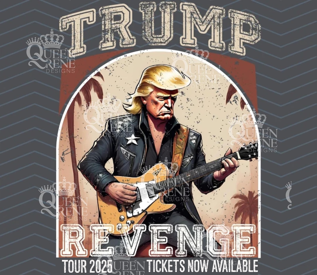 Trump Revenge Tour 2025 Digital File for Sublimation on Tumblers & More ...
