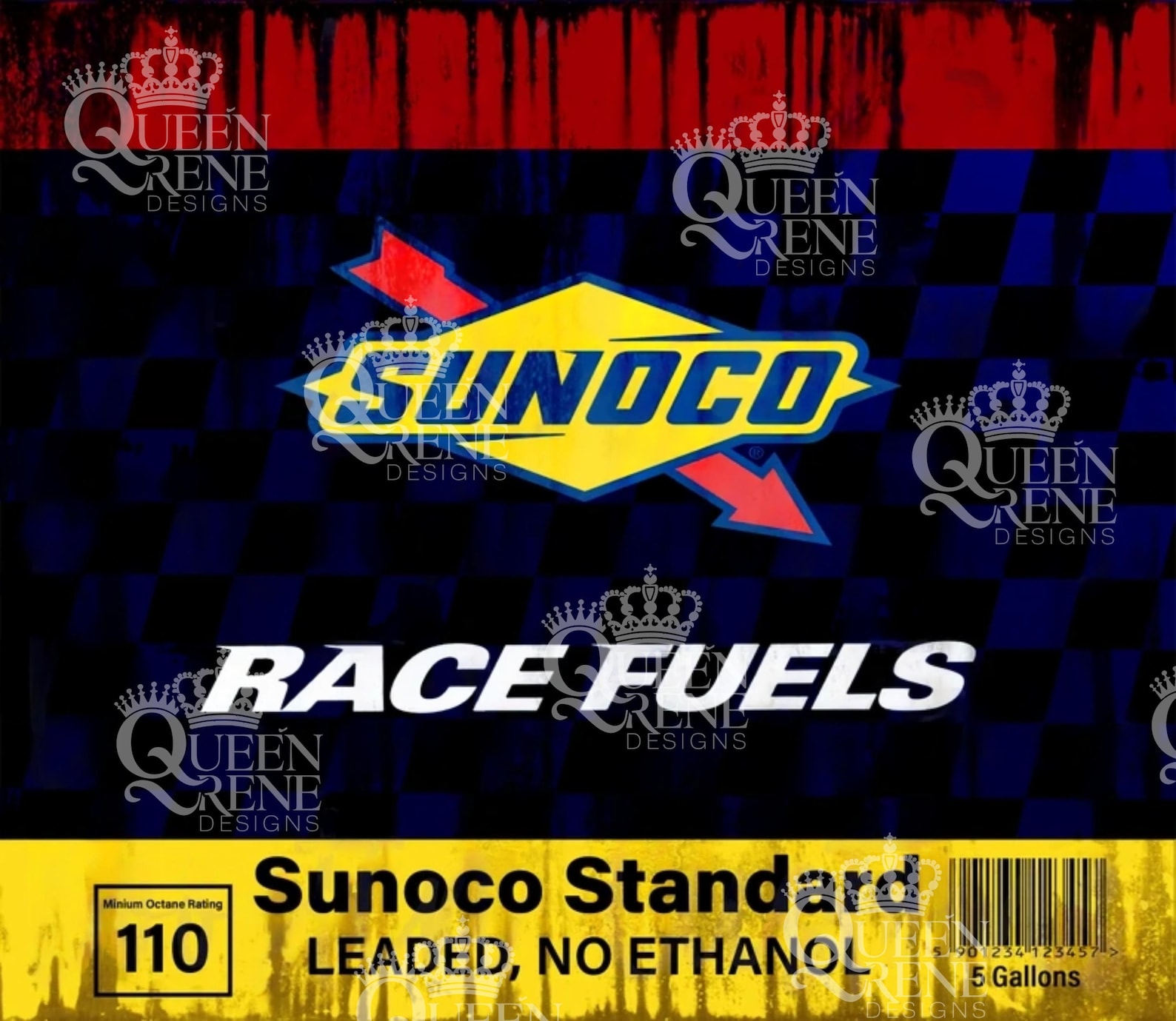 Sunoco Race Fuel Digital File for Sublimation on Tumblers & More. Png ...
