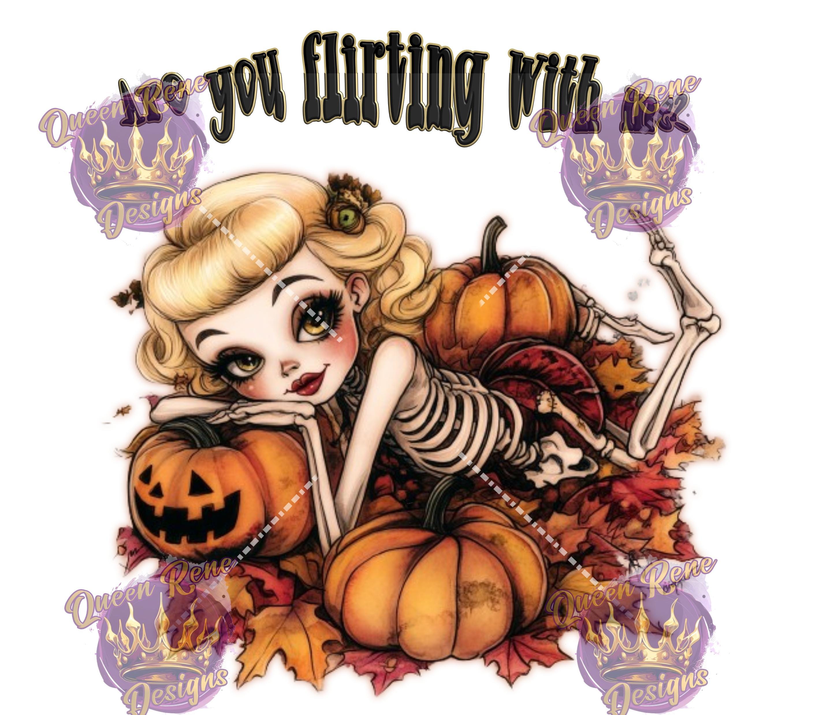 Are You Flirting With Me? Digital File for Sublimation on Tumblers ...