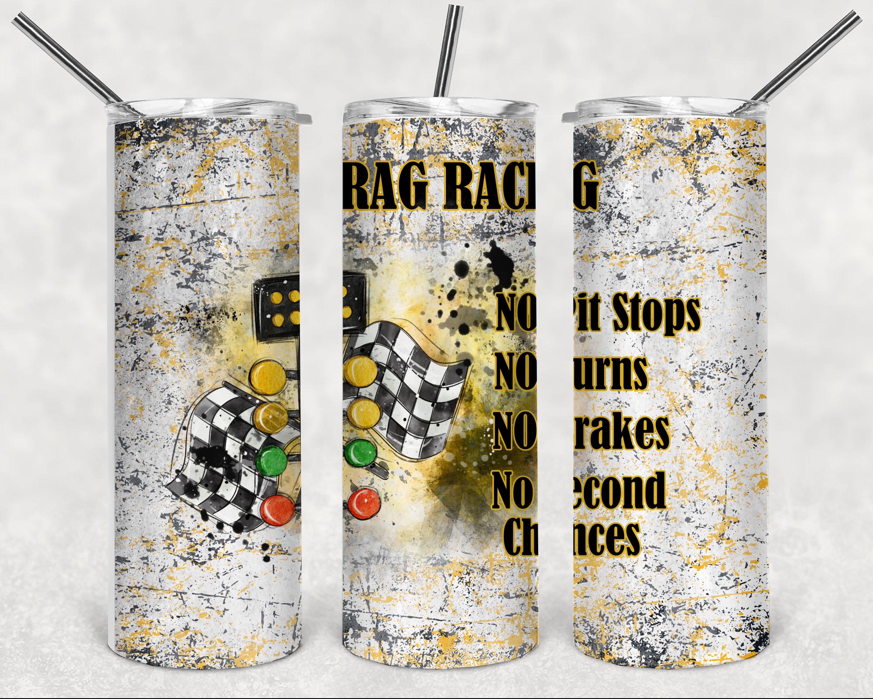 Drag Racing Digital Design for Sublimation on Tumblers, T-shirts and ...
