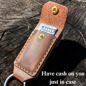 Genuine Leather Toothpick Keychain, Toothpick Case - Etsy