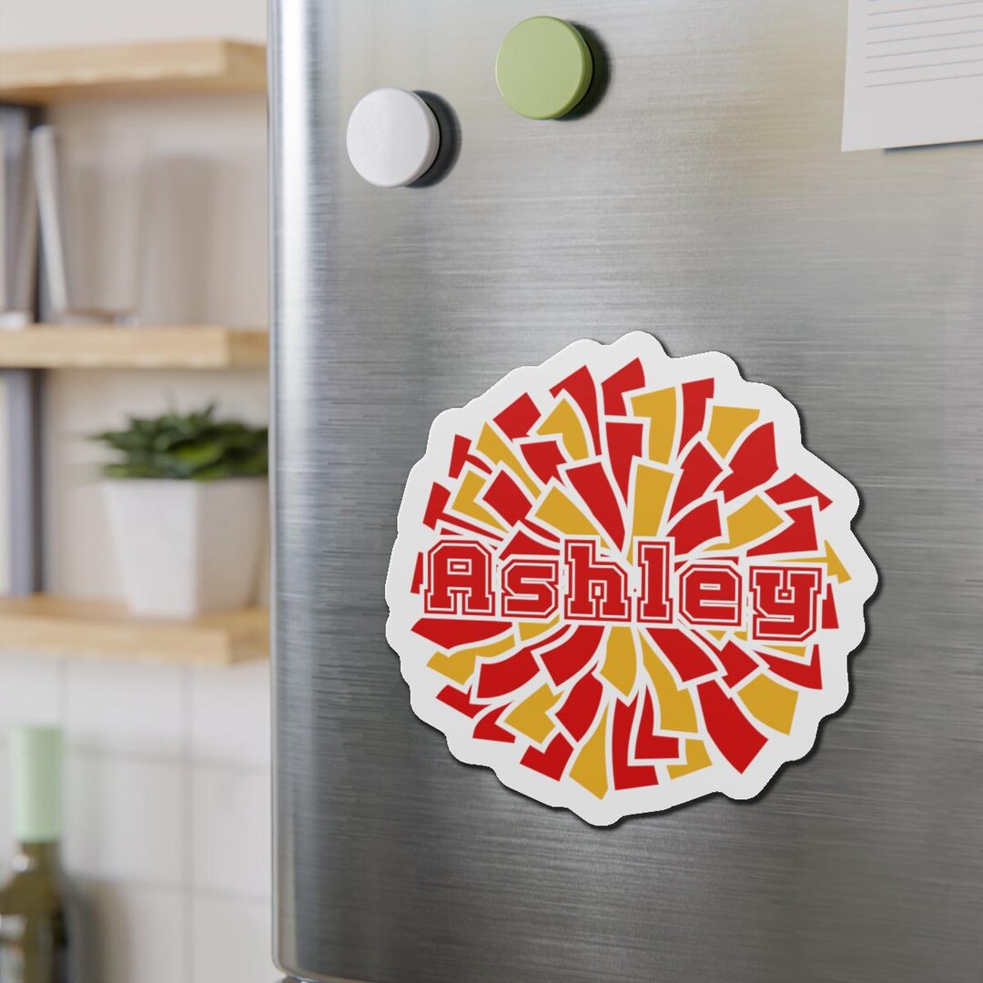 Personalized Cheerleader Magnet: Custom Name, Cheer Coach Gift - Etsy