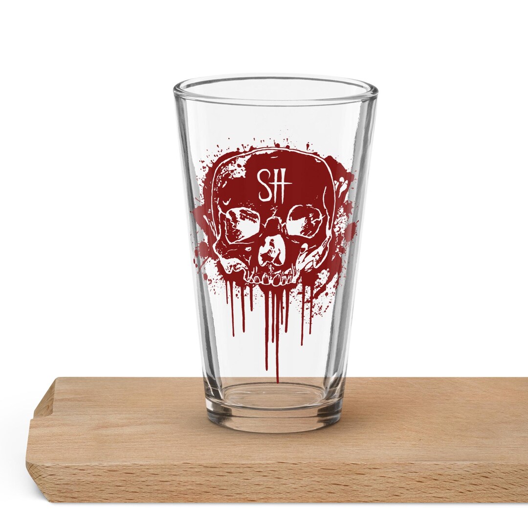 Splatterhouse Logo Shaker Pint Glass - Etsy