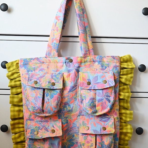 Funky Tote Bag - Etsy