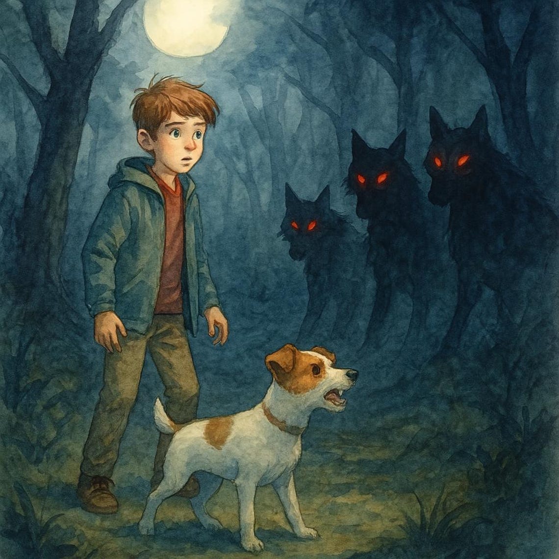 The Boy, the Dog, and the Hidden Realm – A Magical Illustrated ...