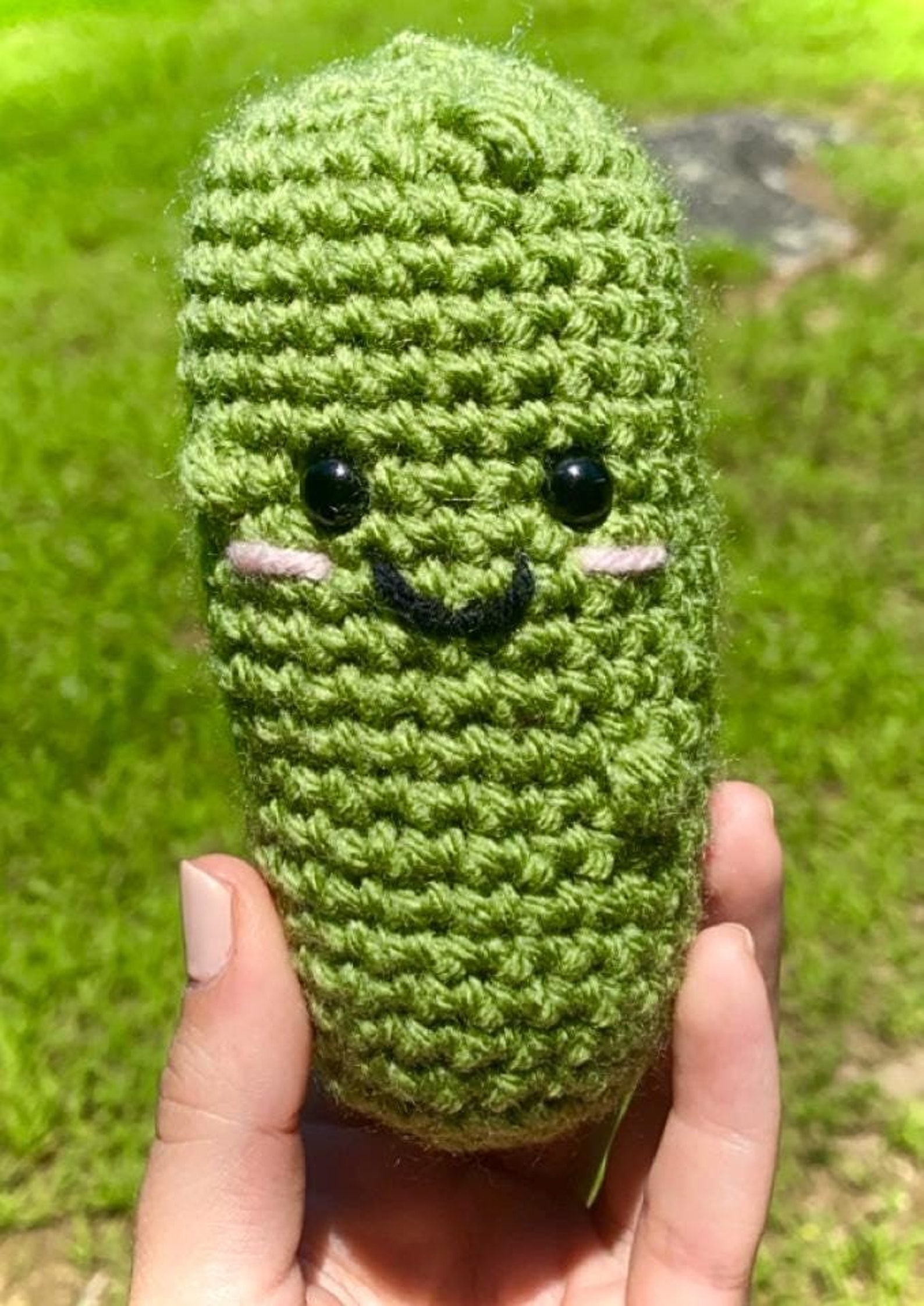 Beginner Friendly Crochet Pickle Pattern Digital PDF File - Etsy