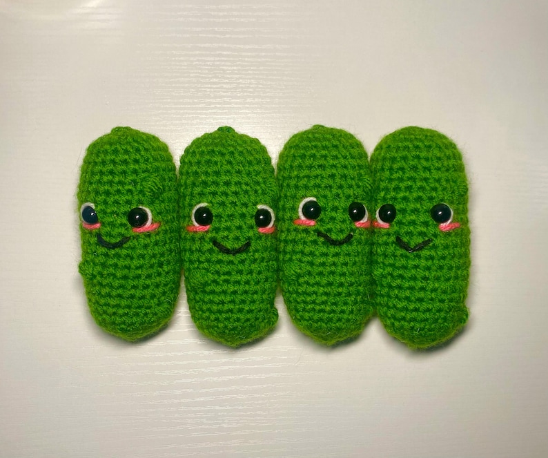 Beginner Friendly Crochet Pickle Pattern Digital PDF File - Etsy