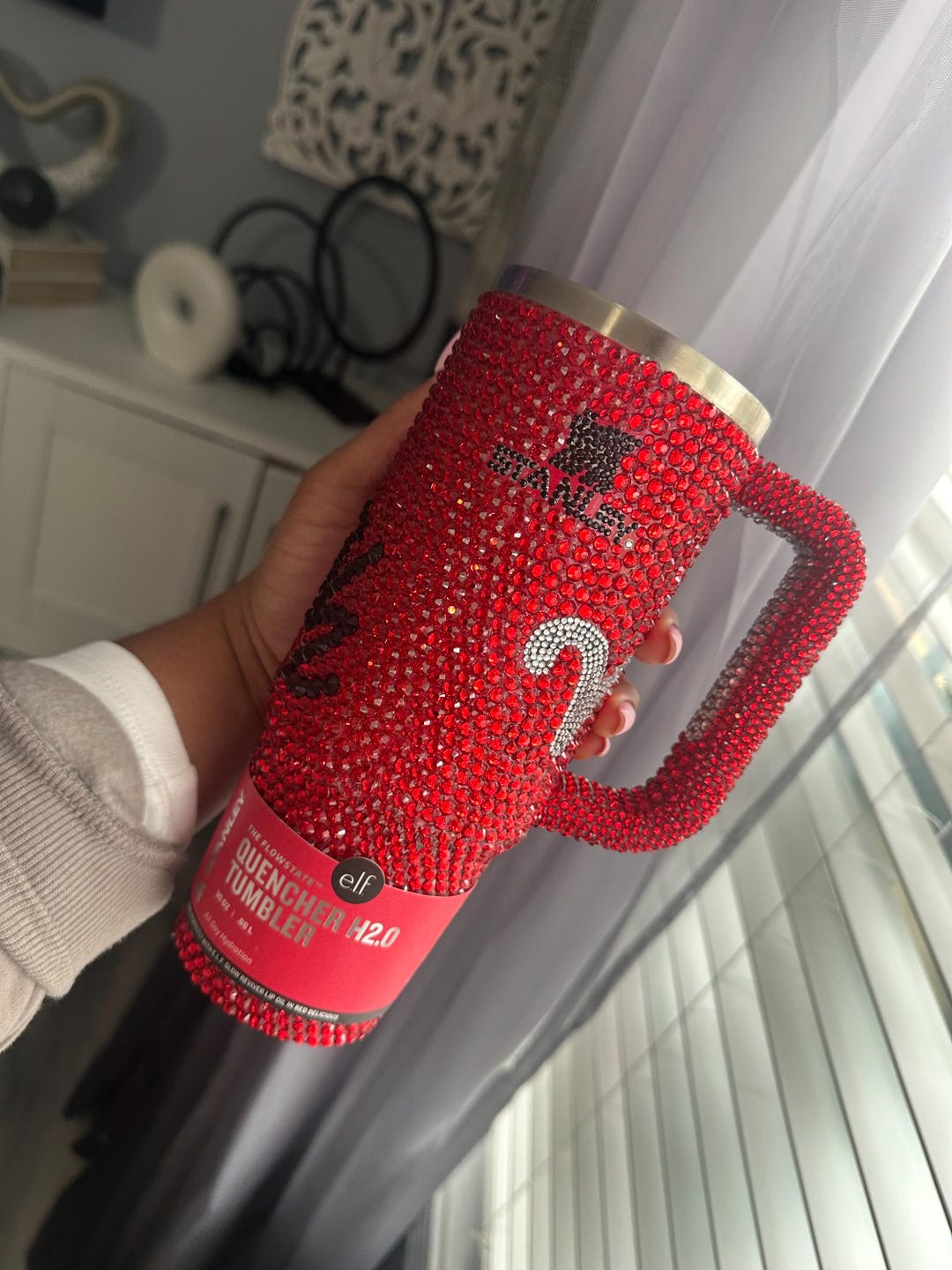 Rhinestone Stanley Tumbler | Rhinestone Covered Stanley Cup - Etsy