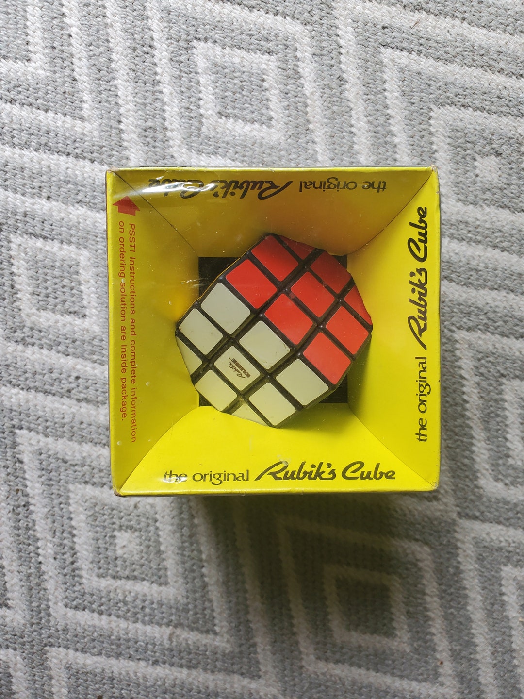 Original IDEAL RARE Rubiks Cube - Etsy