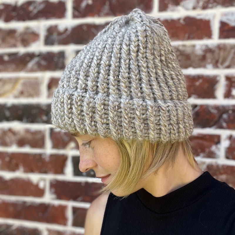 Hand Knit Hat - Etsy