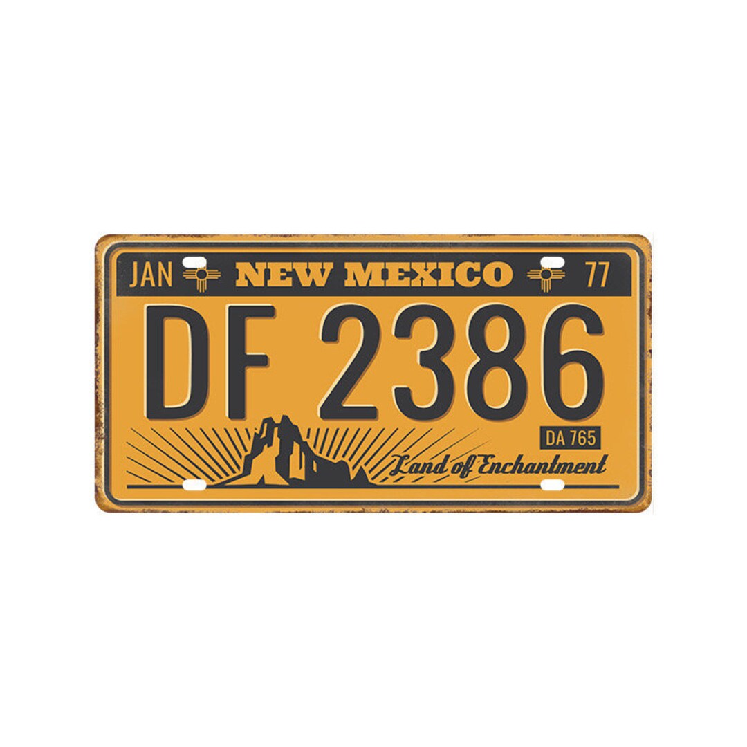 Decorative New Mexico License Plate, Room Decor, Gift Idea, Wall Decor ...