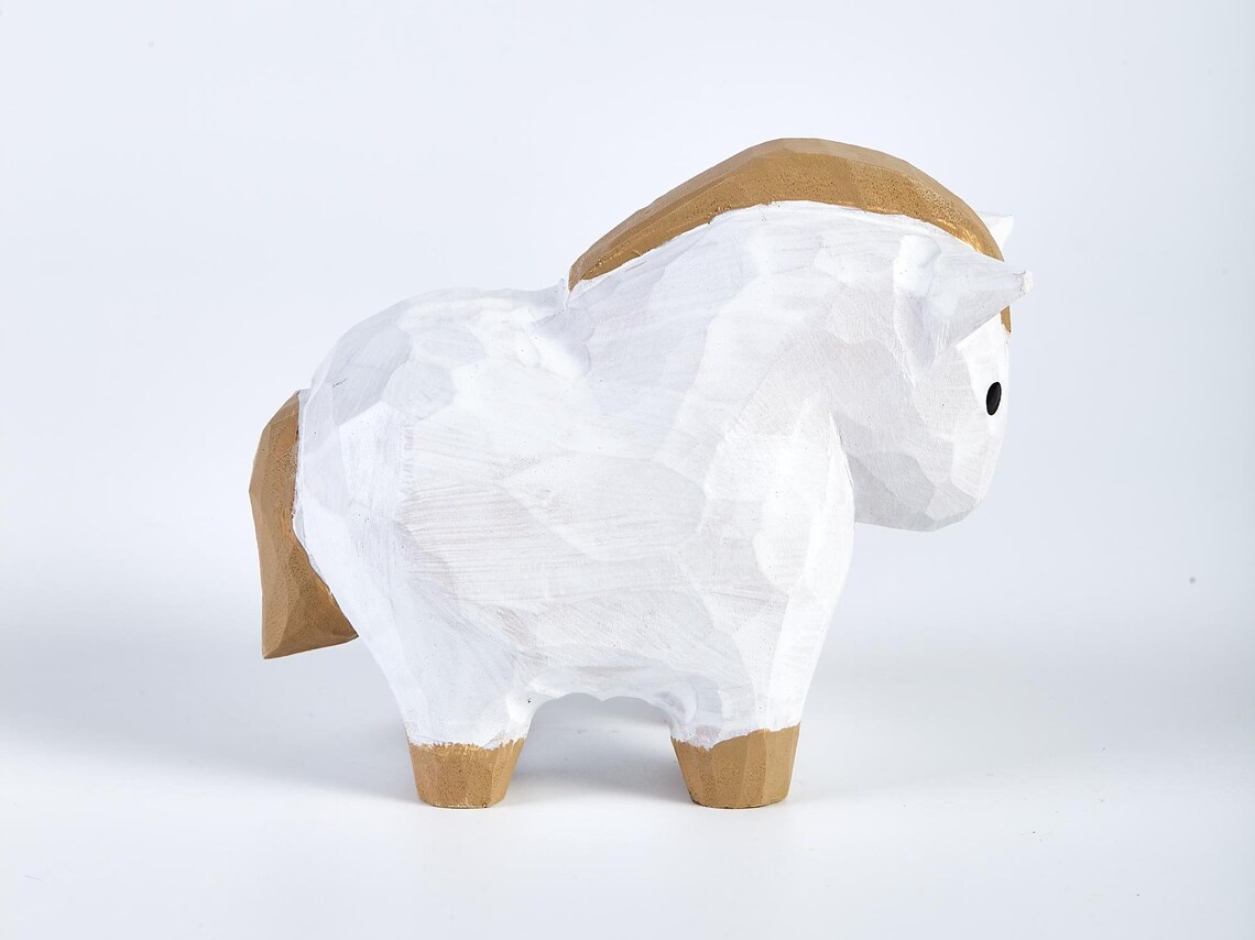 Wood Craft Pony Horse Handcrafted Unique Gift for Mum Mothers Day ...