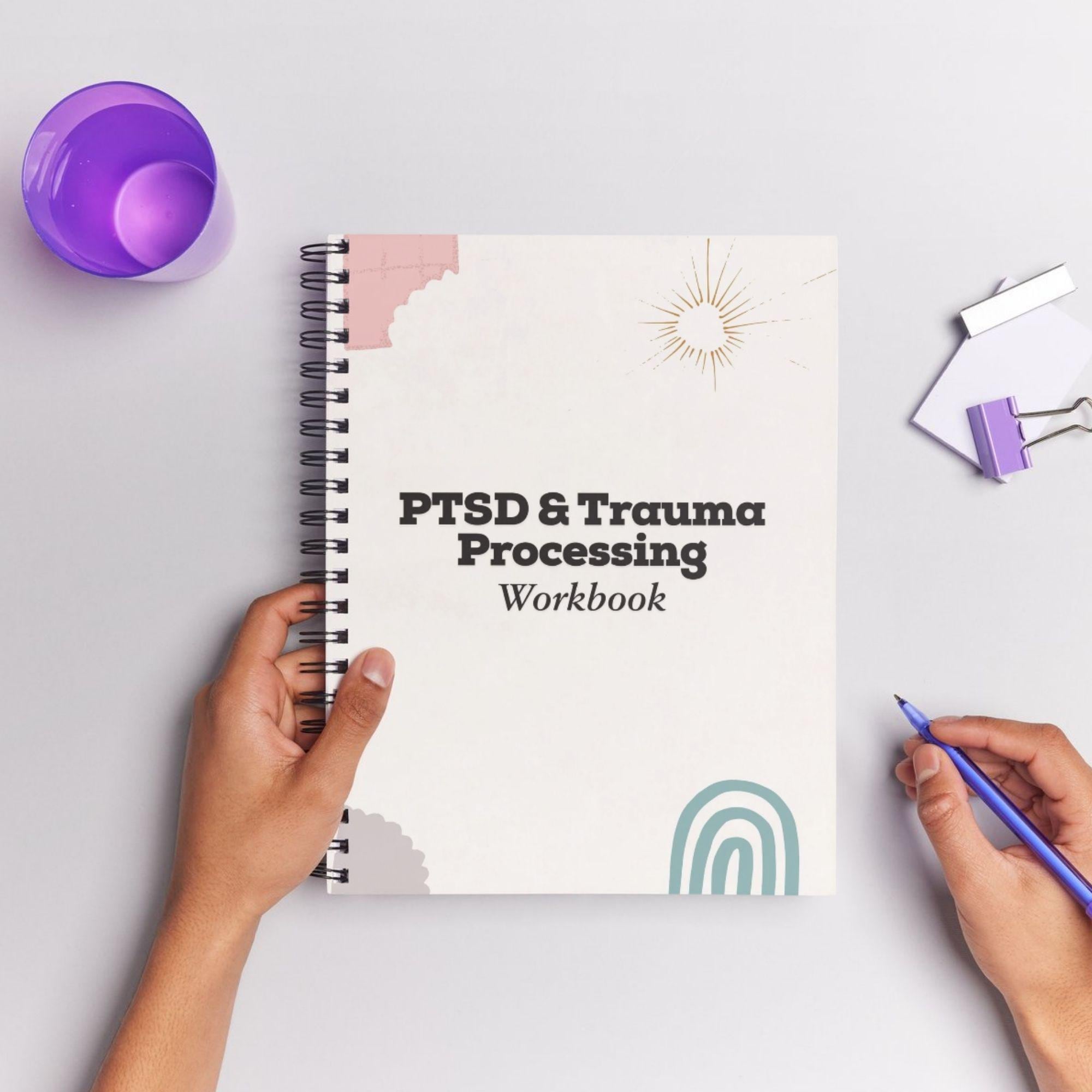 PTSD and Trauma Processing Workbook | Healing Journal for Trauma ...