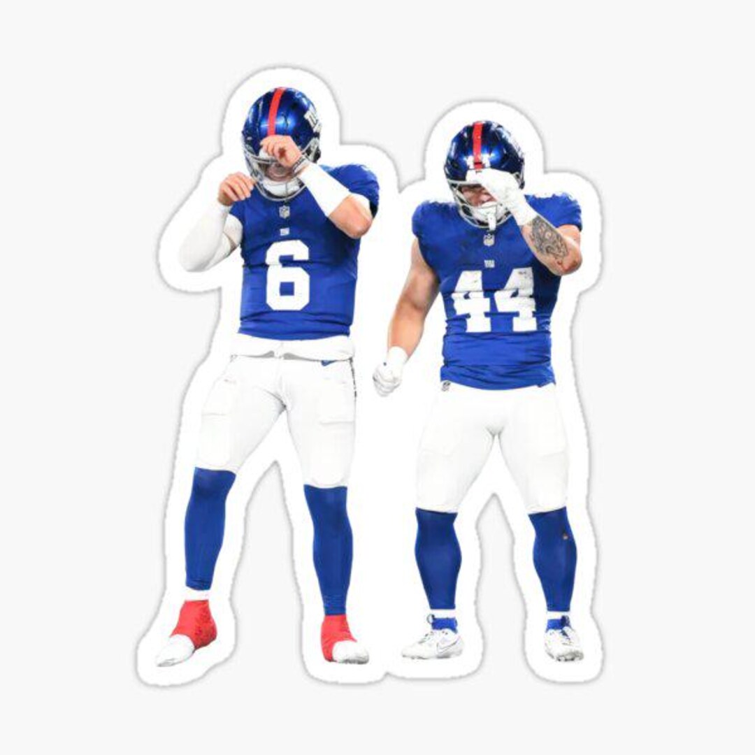 Cam Skattebo Jaxson Dart Backflip Funny Sticker Decal New York 4 ...
