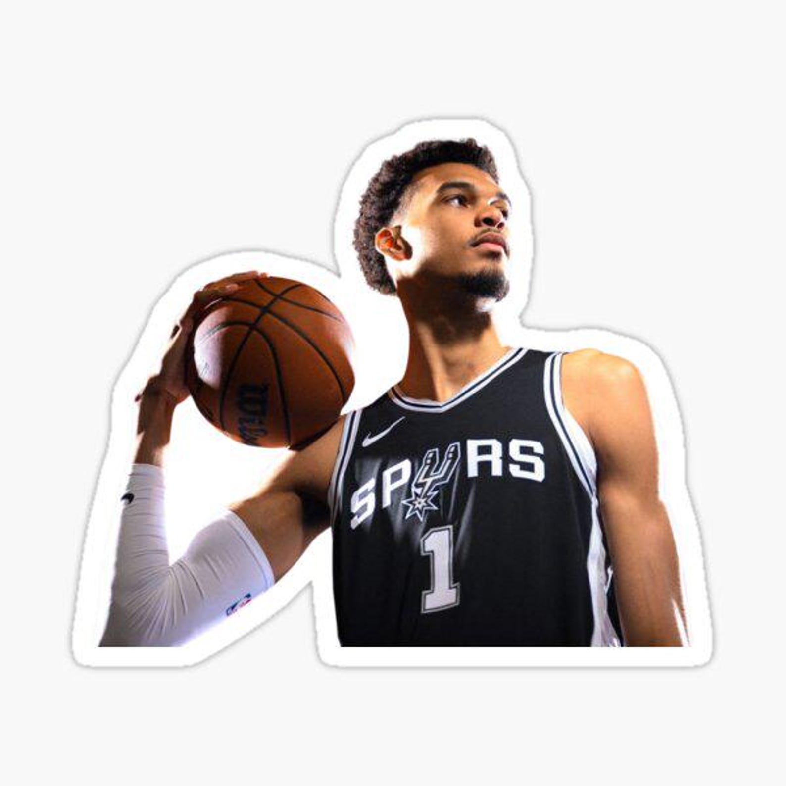 Victor Wembanyama Wemby Sticker Decal Glossy 2.5x4" Basketball San ...