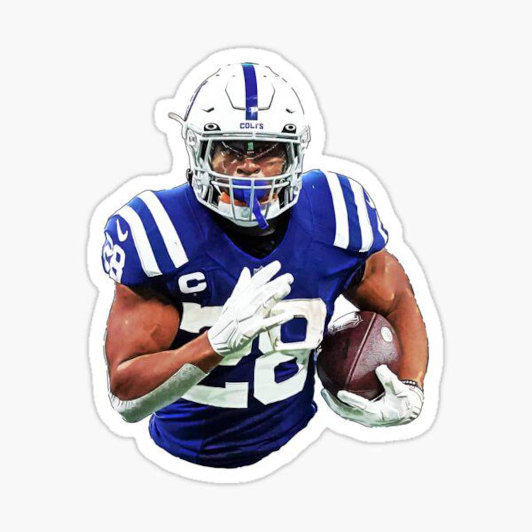 Jonathan Taylor Indy Funny Sticker Decal 4" Glossy Colts 2025 - Etsy