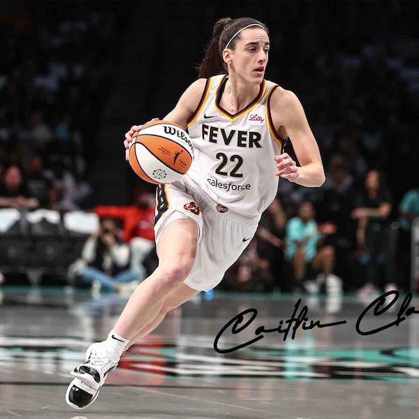 Wnba Poster Caitlin Clark - Etsy