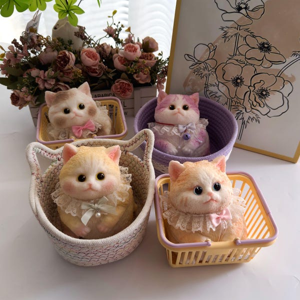 Realistic Cat Squishy - Etsy