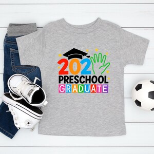 Preschool 2025 Graduation Shirt | Preschool Graduate Shirt | Pre-k ...
