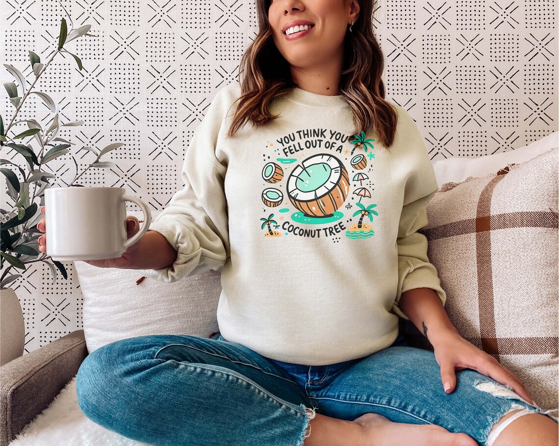 Kamala-harris 2024-vote Blue Coconut Tree Coconut Election Day-vote ...