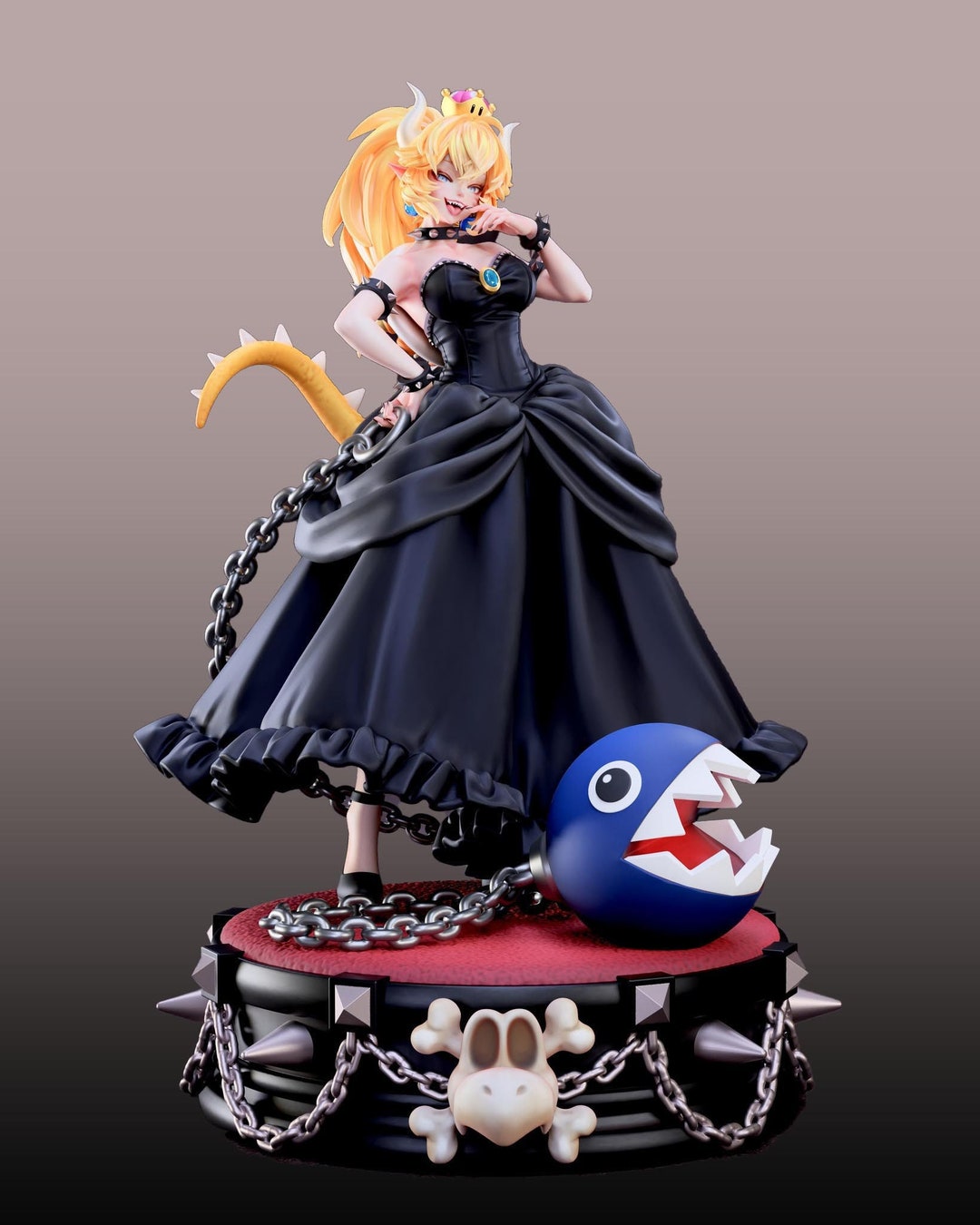 Bowsette High Quality Ready to Print Stl File Game Figure Miniature ...