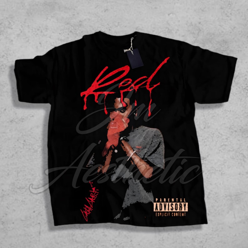 Playboi Carti WLR T-shirt: Whole Lotta Red Album Art - Etsy