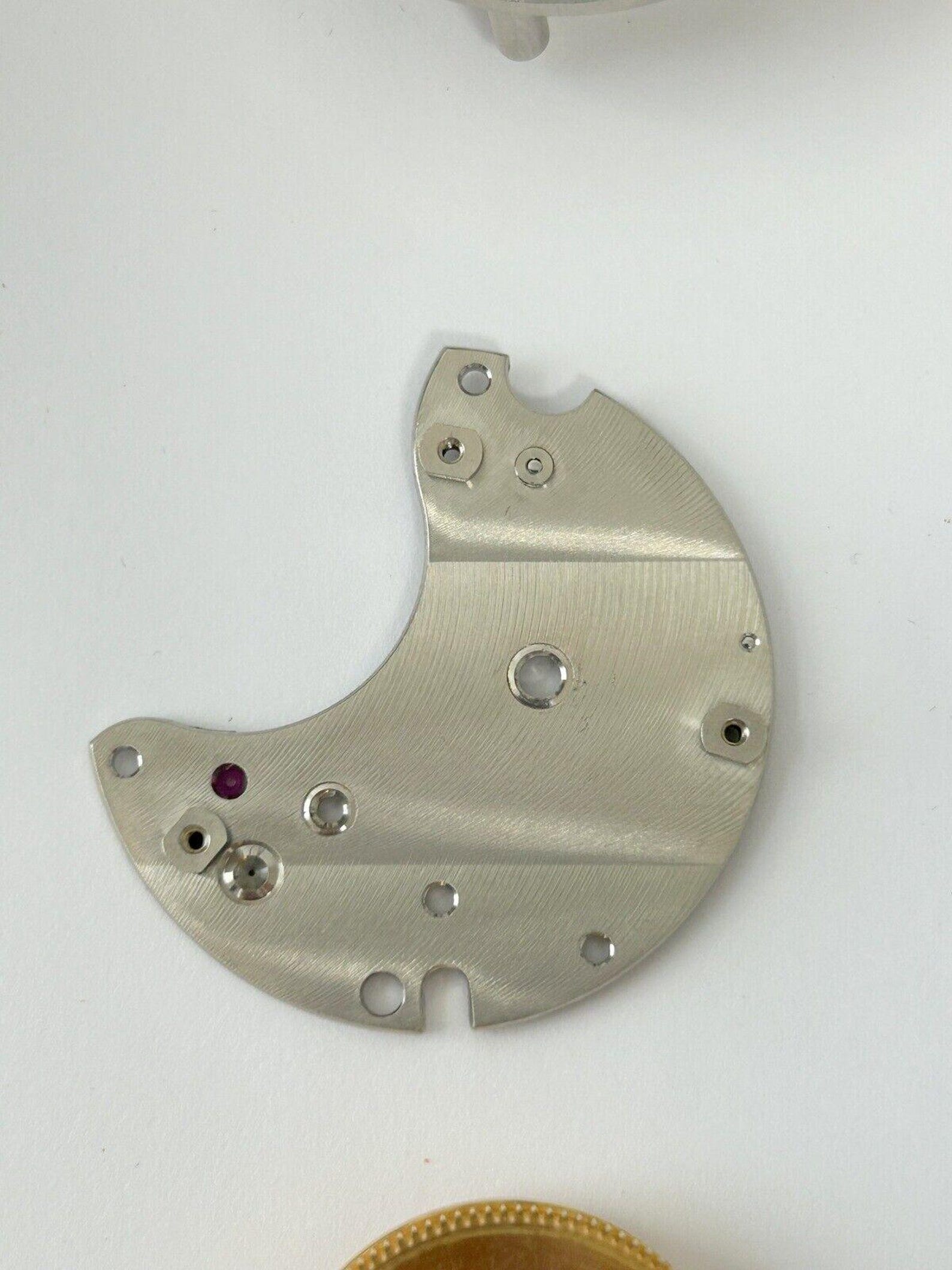 Jaeger Lecoultre Cal 228 Clock Movement for Parts Balance Fork Key Knob ...