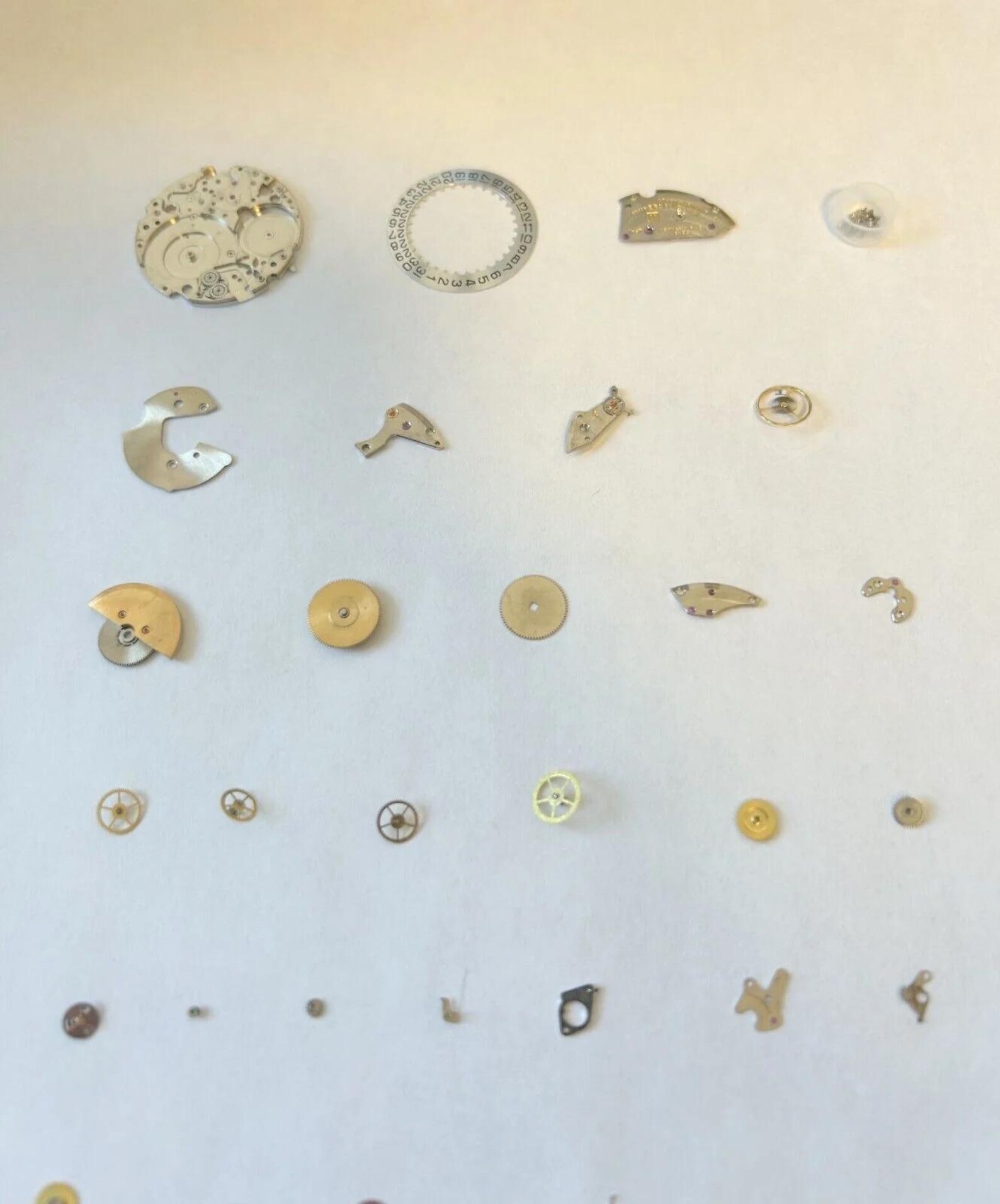 Universal Geneve Cal 1-67 Polerouter Parts Movement Balance Fork Wheel ...