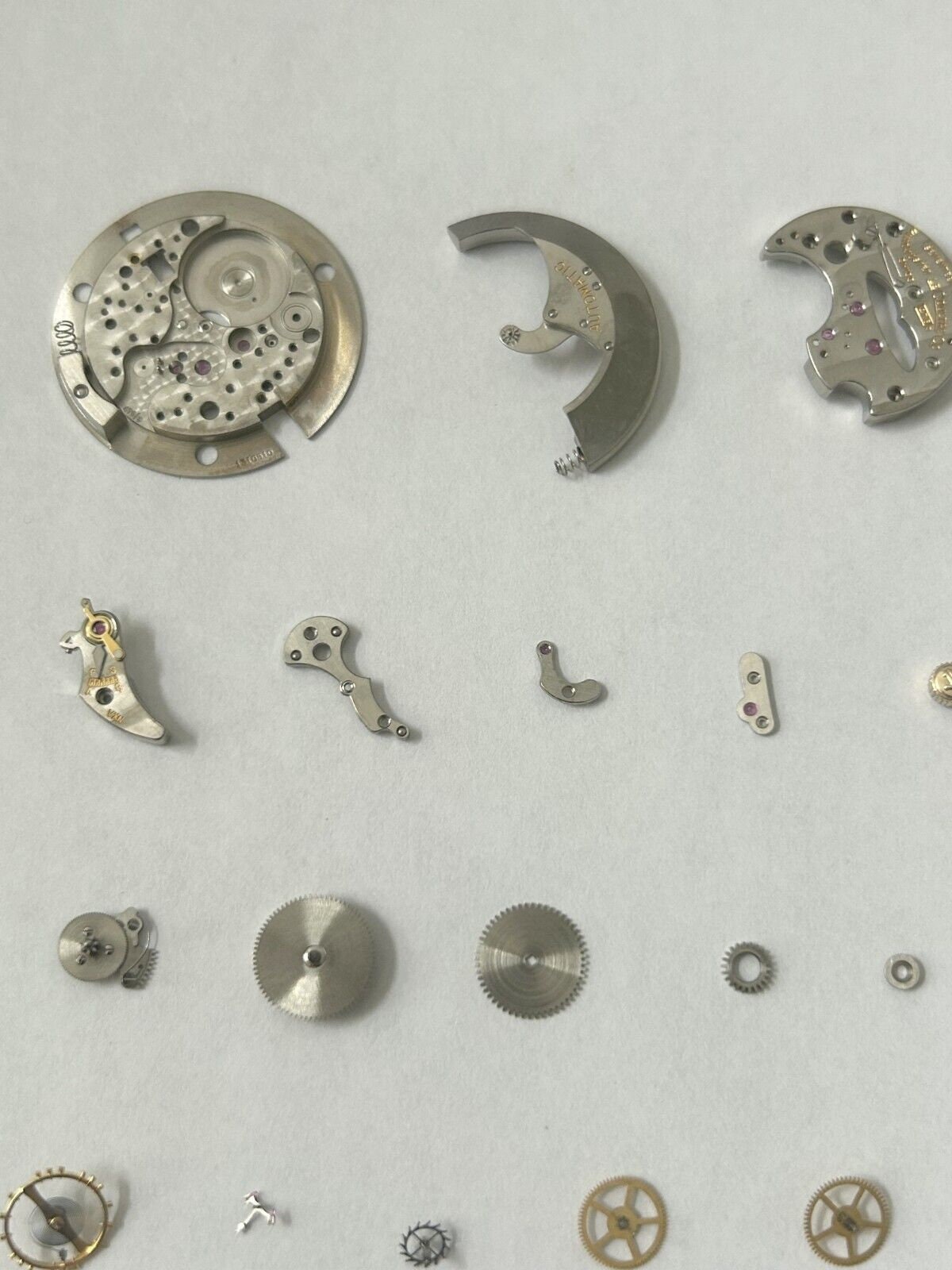Jaeger Lecoultre Cal 476 Part Movement Balance Wheel Spring Bridge ...