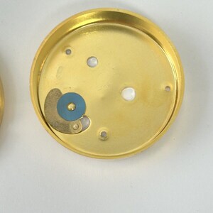 Jaeger Lecoultre Cal 228 Clock Movement for Parts Balance Fork Key Knob ...