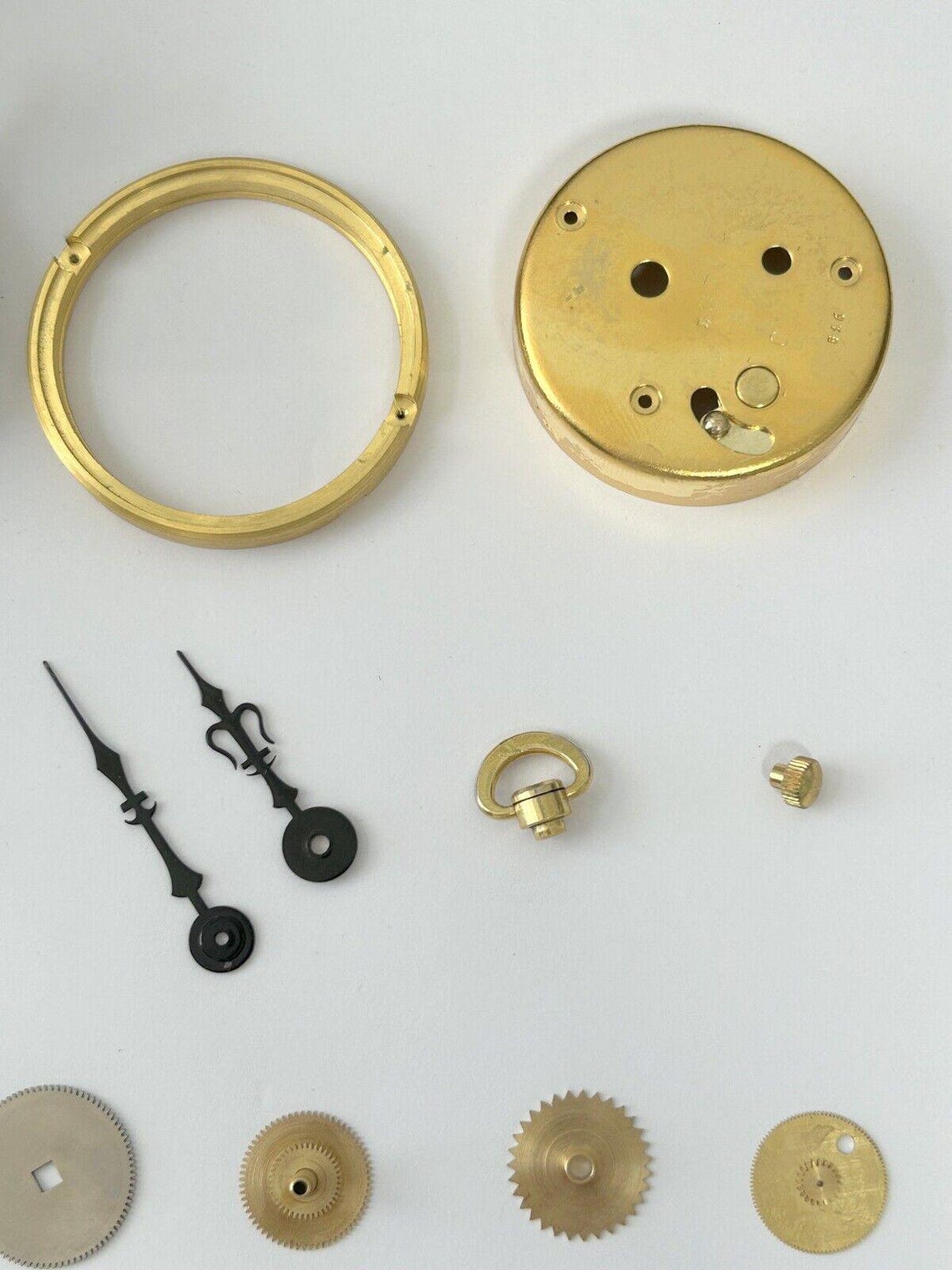 Jaeger Lecoultre Cal 228 Clock Movement for Parts Balance Fork Key Knob ...